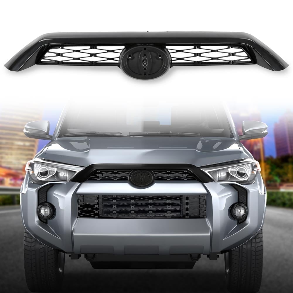 G-Plus Front Upper Grille Mesh Grill Assembly Fit for 2014-2020 Toyota ...