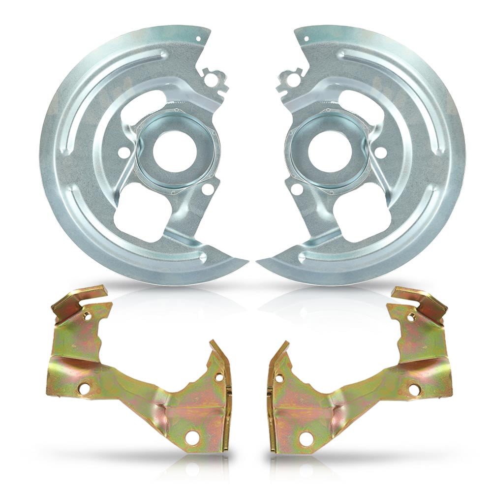 GM Disc Brake Caliper Brackets & Backing Plates Dust Shields Fit for ...