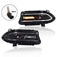 ANZO USA 111077 99-02 4RUNNER HEADLIGHTS BLACK WITH AMBER REFLECTORS ...