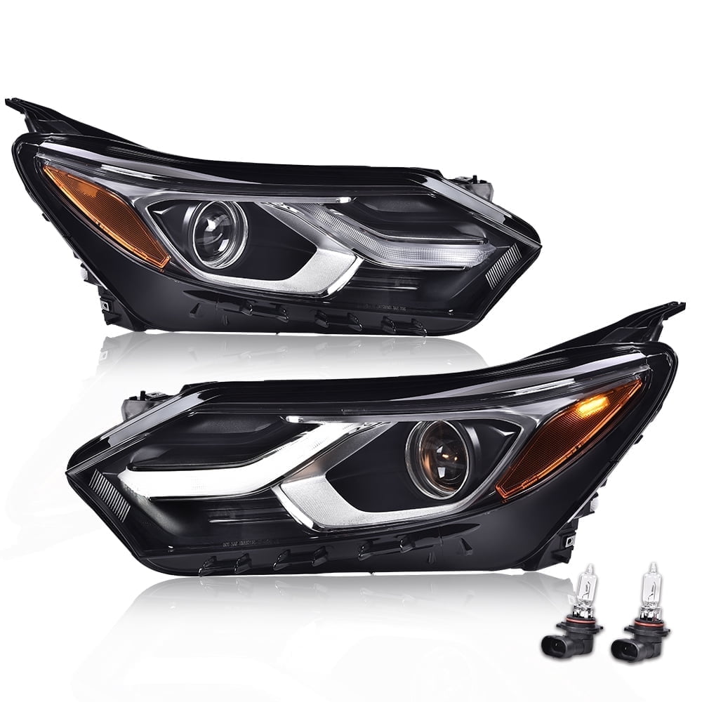 LED DRL Headlights Assembly Fit for Chevy Equinox 2018-2020 w/Factory ...