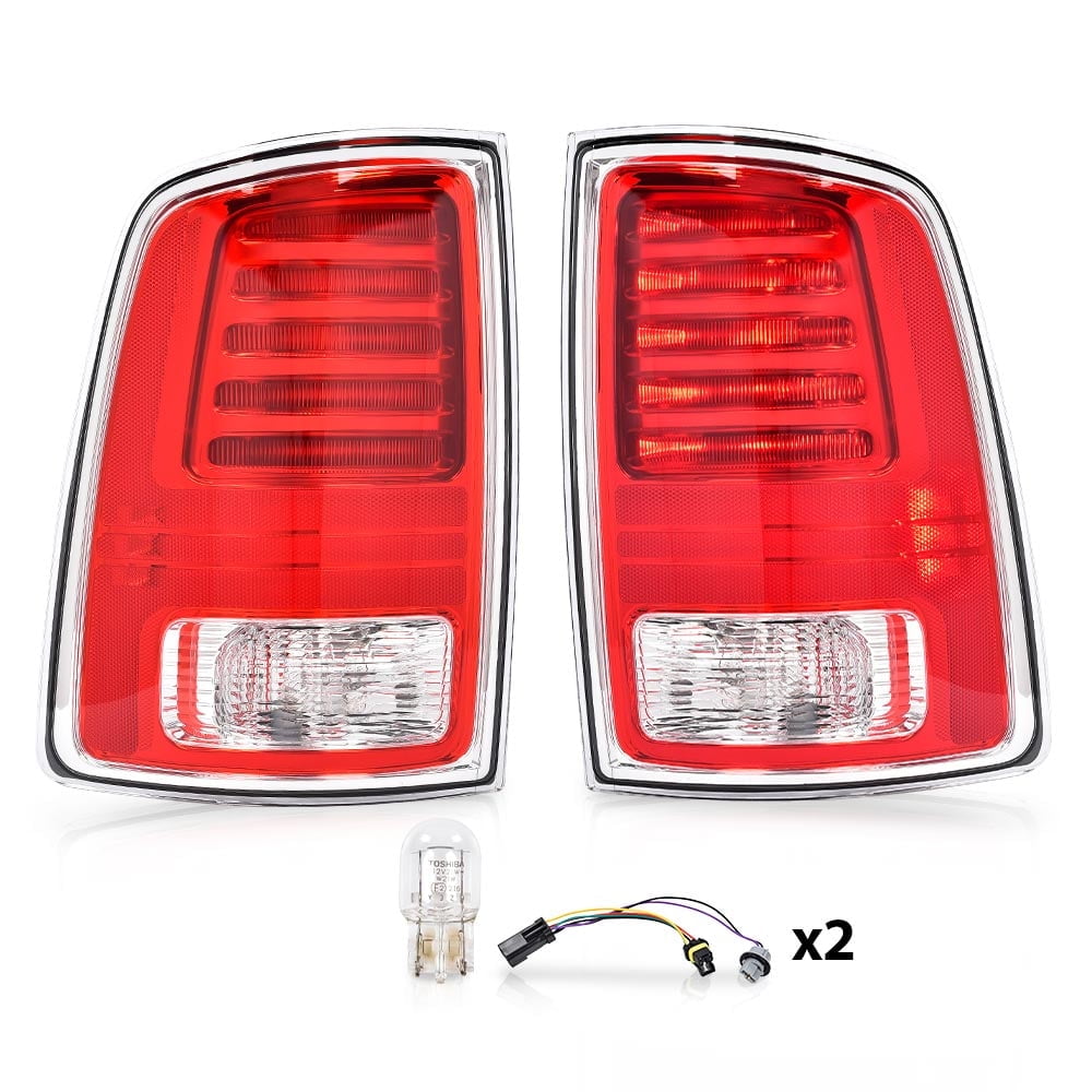 LED Tail Lights Fit for Dodge Ram 1500 2013-2018/Dodge Ram 2500 3500 ...