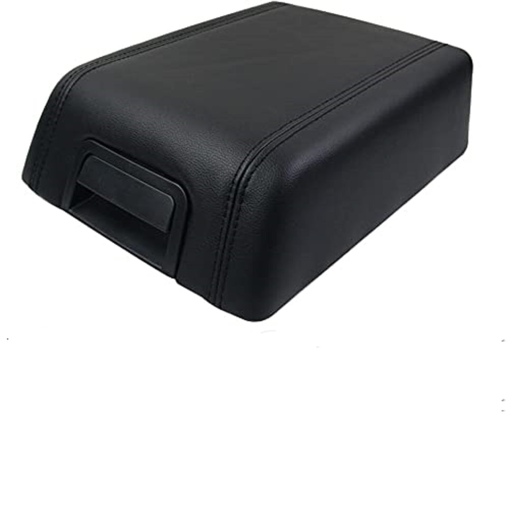 Leather Center Console Lid Arm Rest Cover Pad Fit for Ford F150 Pickup ...