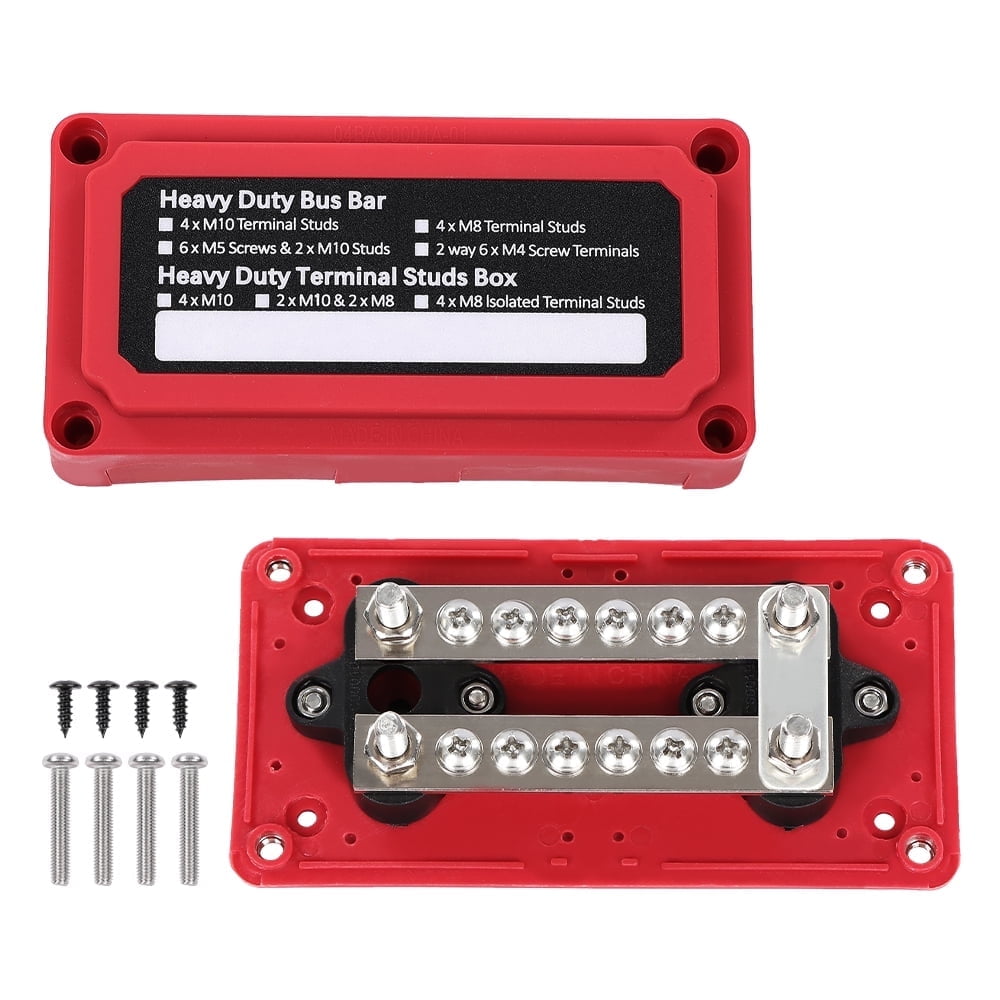 Nylon 30 Fiberglass Distribution Box 12 Terminal Ground Power ...