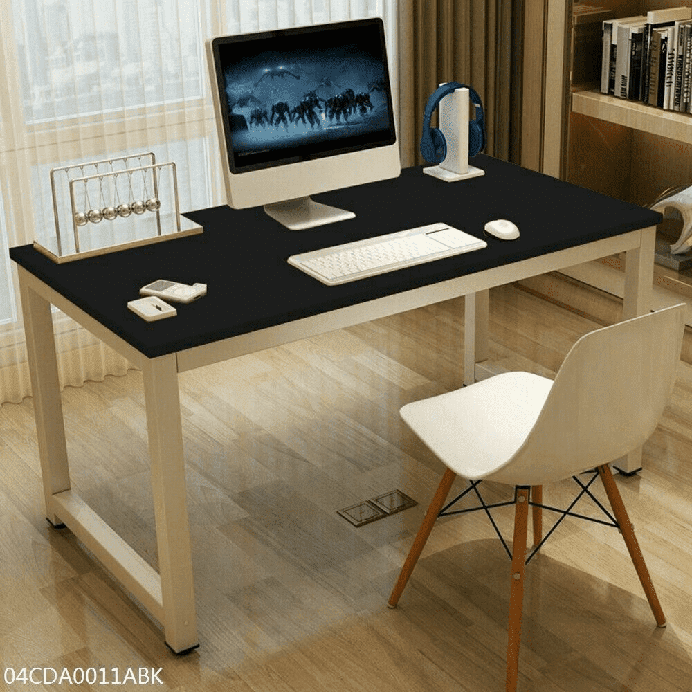 G-Plus Computer Desk Office Table Desk Study Desk Wood Modern PC Laptop ...