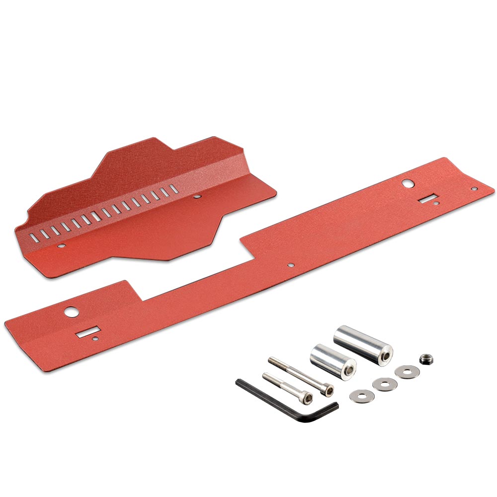 G-Plus Radiator Shroud & Pulley Belt Cover Combo Fit for 2002-2007 ...