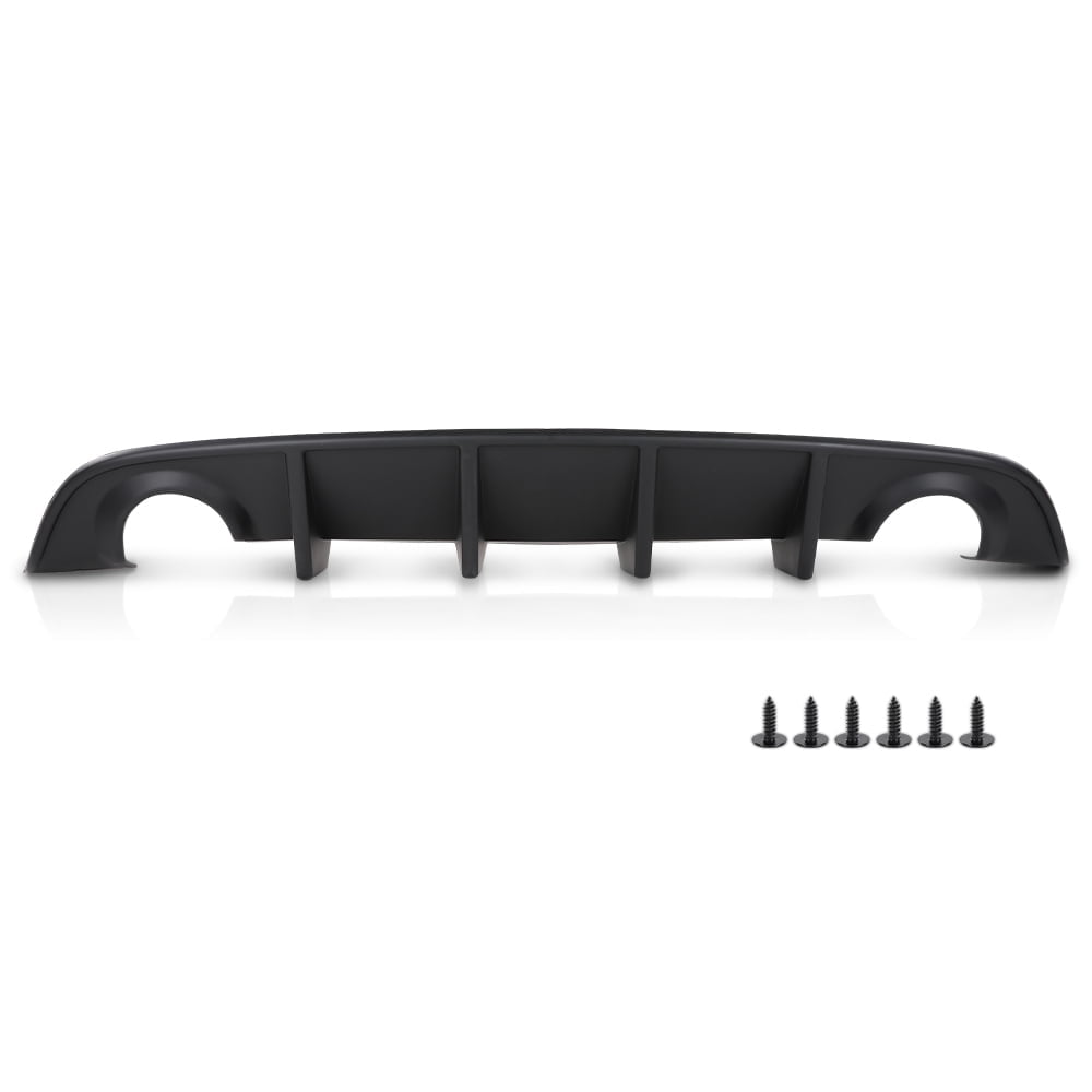 Rear Diffuser Bumper Lip PP Fit for Dodge Charger SRT 2015-2023 Black ...