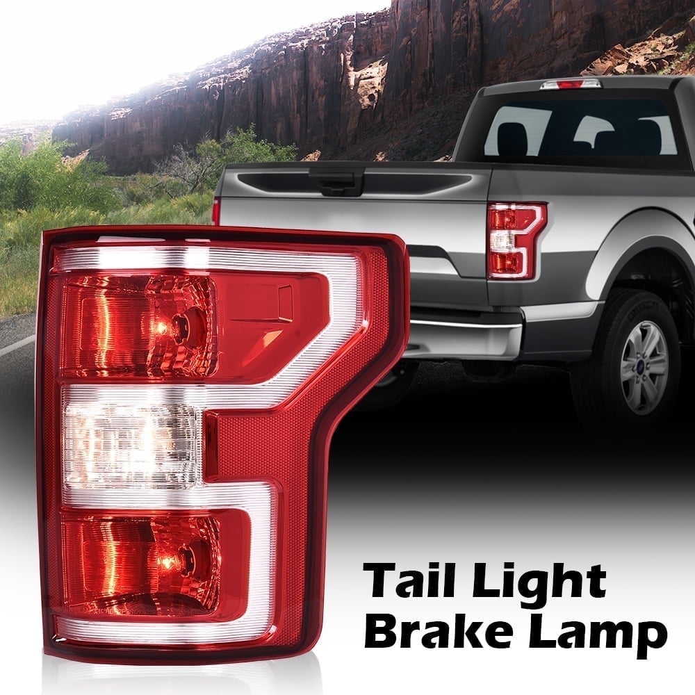 G-Plus Rear Right Tail Light W/Bulbs & Wiring Harness Tail Lamp Fit for ...