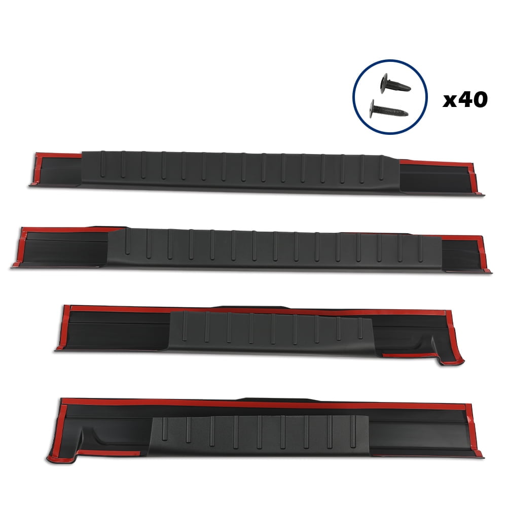 G-Plus Rocker Panel & Sill Plate Covers Fit for Ford F150 2009-2014 ...