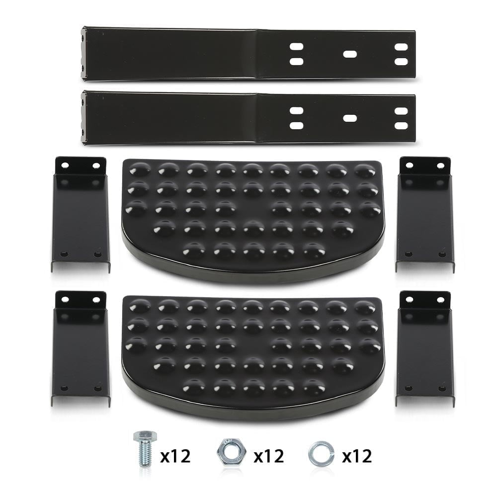 Side Step Kit Fit for Willys CJ2A CJ3A CJ3B M38 CJ5 Jeep - Walmart.com