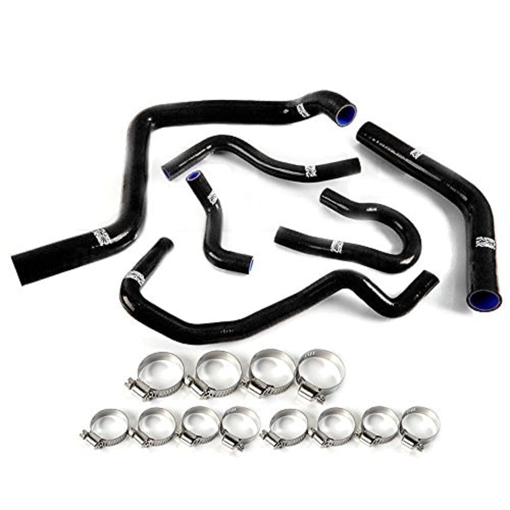 Silicone Radiator Coolant Hose Pipe Kit Clamps Fit for Honda Civic Type ...