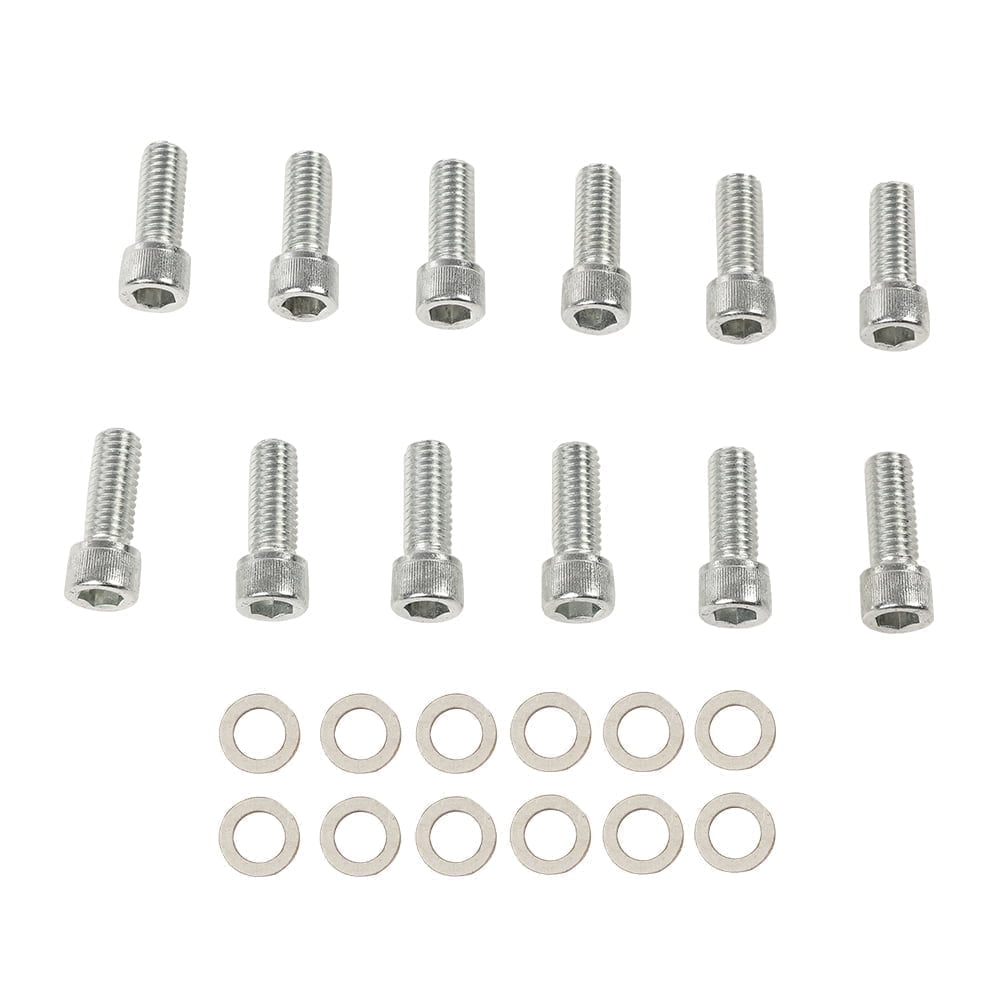 Stainless-Steel Intake Manifold Bolt Fit for Chevy Engines 265/283/302 ...
