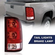 Xtune Chevy/GMC Colorado/Canyon 04-12 OEM Style Tail Lights -Red Smoked ...