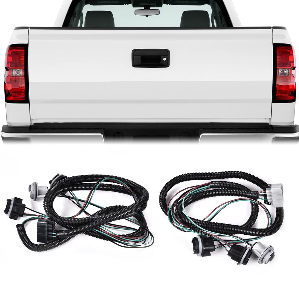 G-Plus Tail Light Wiring Harness Fit for 2007-2014 Chevy GMC Pickup ...