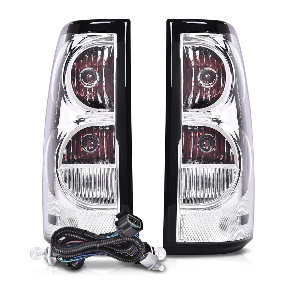 Tail Lights Replacement 2Pc Fit For Chevy Silverado Pickup 2003-2006 ...