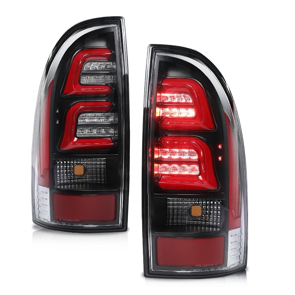 Tail Lights Fit for Toyota Tacoma 2005-2015 Tail Lamps Brake Lamp ...