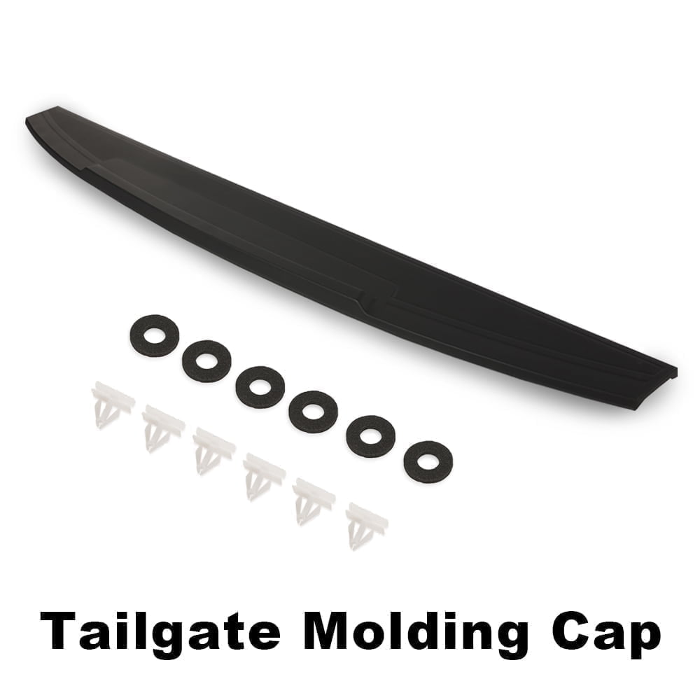Tailgate Molding Cap Fit For 19-22 Chevrolet Silverado 1500 GMC Sierra ...