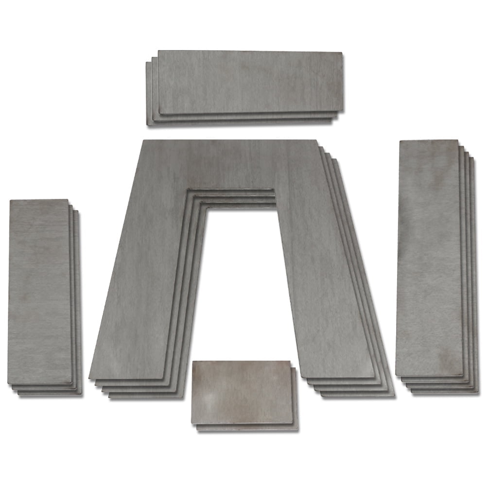 Weld-on Lowering Truck Under Bed Frame 10" Tall Step C Notch Kit 3 ...