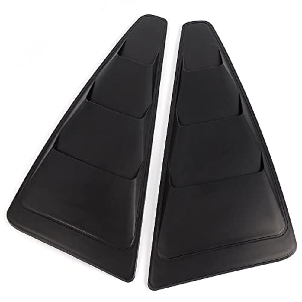 Mustang Exterior Accessories 2-Piece Side Window Louver Covers For Ford ...