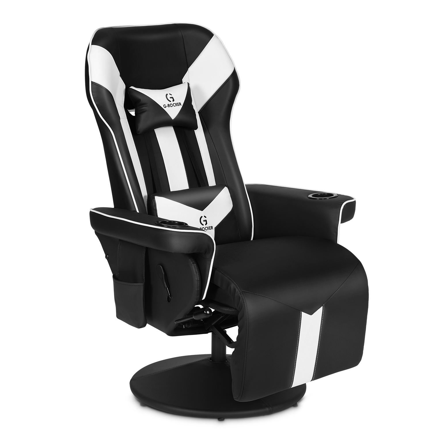 G-ROCKER King Throne Video Gaming Recliner Chair, Ergonomic High Back ...