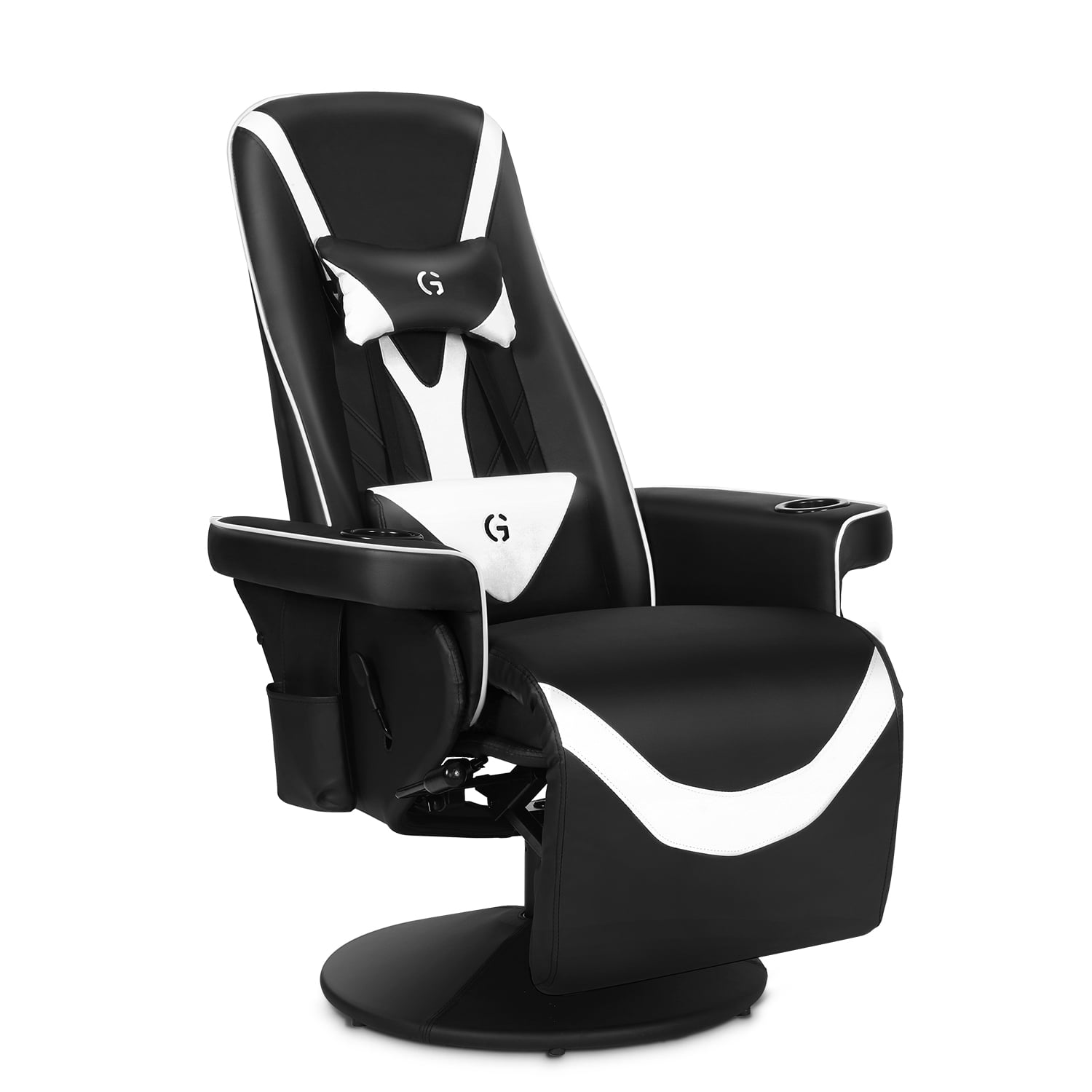 G-ROCKER Queen Throne Gaming Chair, Ergonomic Racing Recliner ...
