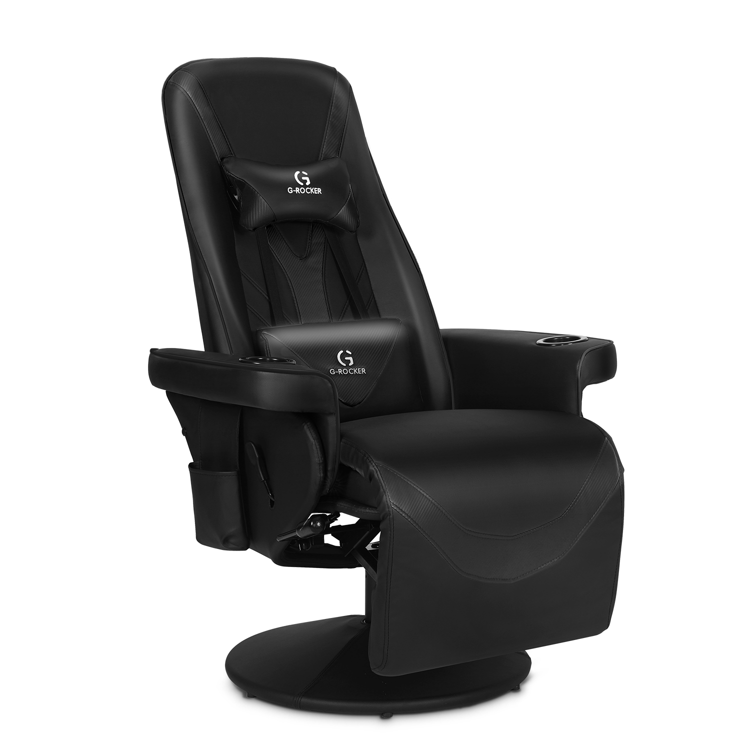 G-ROCKER Queen Throne Video Gaming Recliner Chair, Ergonomic High Back ...
