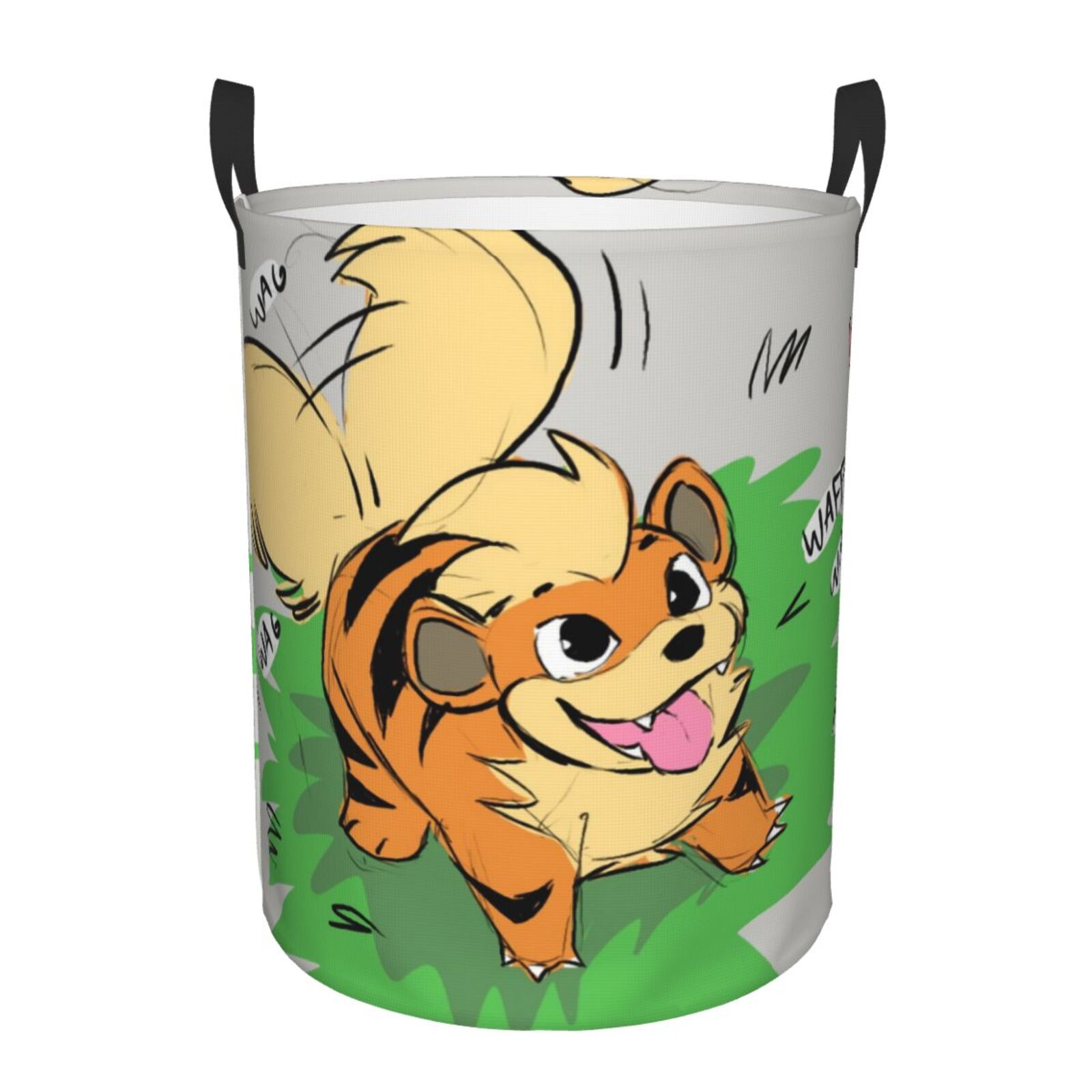 G-Rowlithe Large Foldable Laundry Basket, Clothes Organizer, Waterproof ...