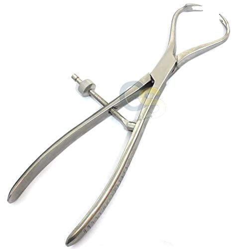 G.S Patella Bone Holding Forceps 7" W Screw Lock - Walmart.com