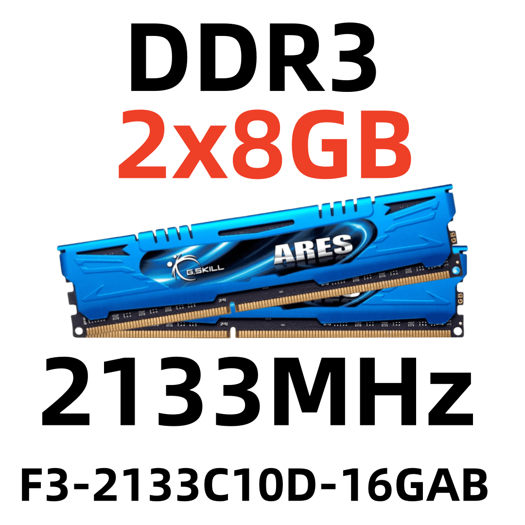 G.SKILL ARES DDR3 2133MHz RAM 16GB Desktop Memory DIMM for PC,2x8GB,F3 ...