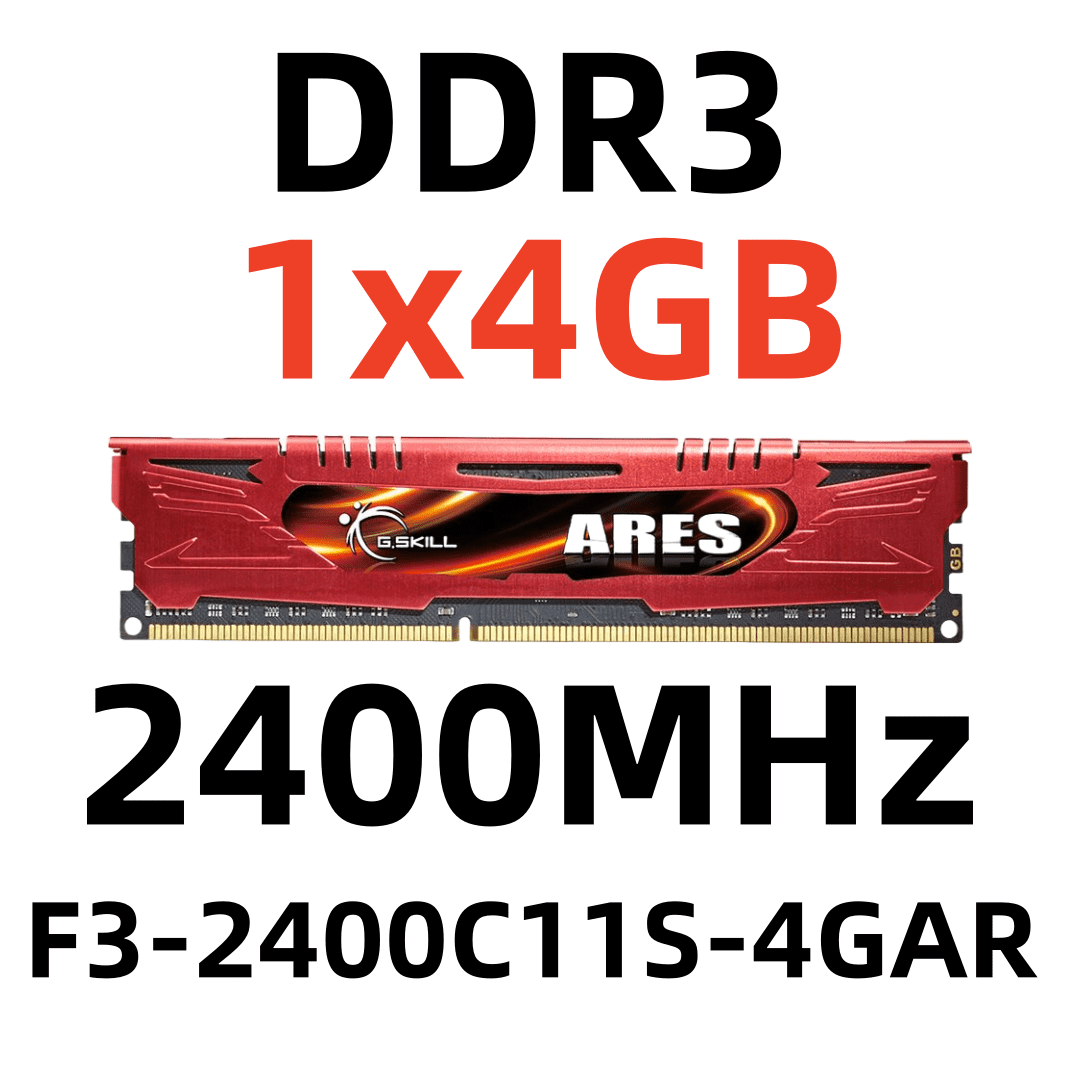 G.SKILL ARES DDR3 2400MHz 4GB RAM Desktop Memory DIMM for PC,1x4GB,F3 ...