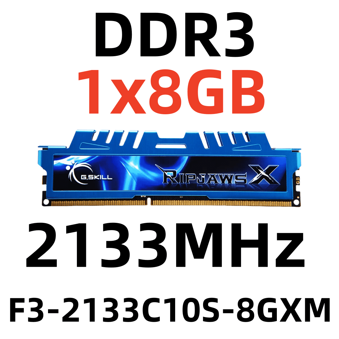 G.SKILL RipjawsX DDR3 2133MHz 8GB RAM Desktop Memory DIMM for PC,1x8GB ...