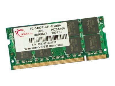 G.SKILL Standard F2-5300PHU1-1GBSA 1GB DDR2 SDRAM Memory Module - Walmart.com