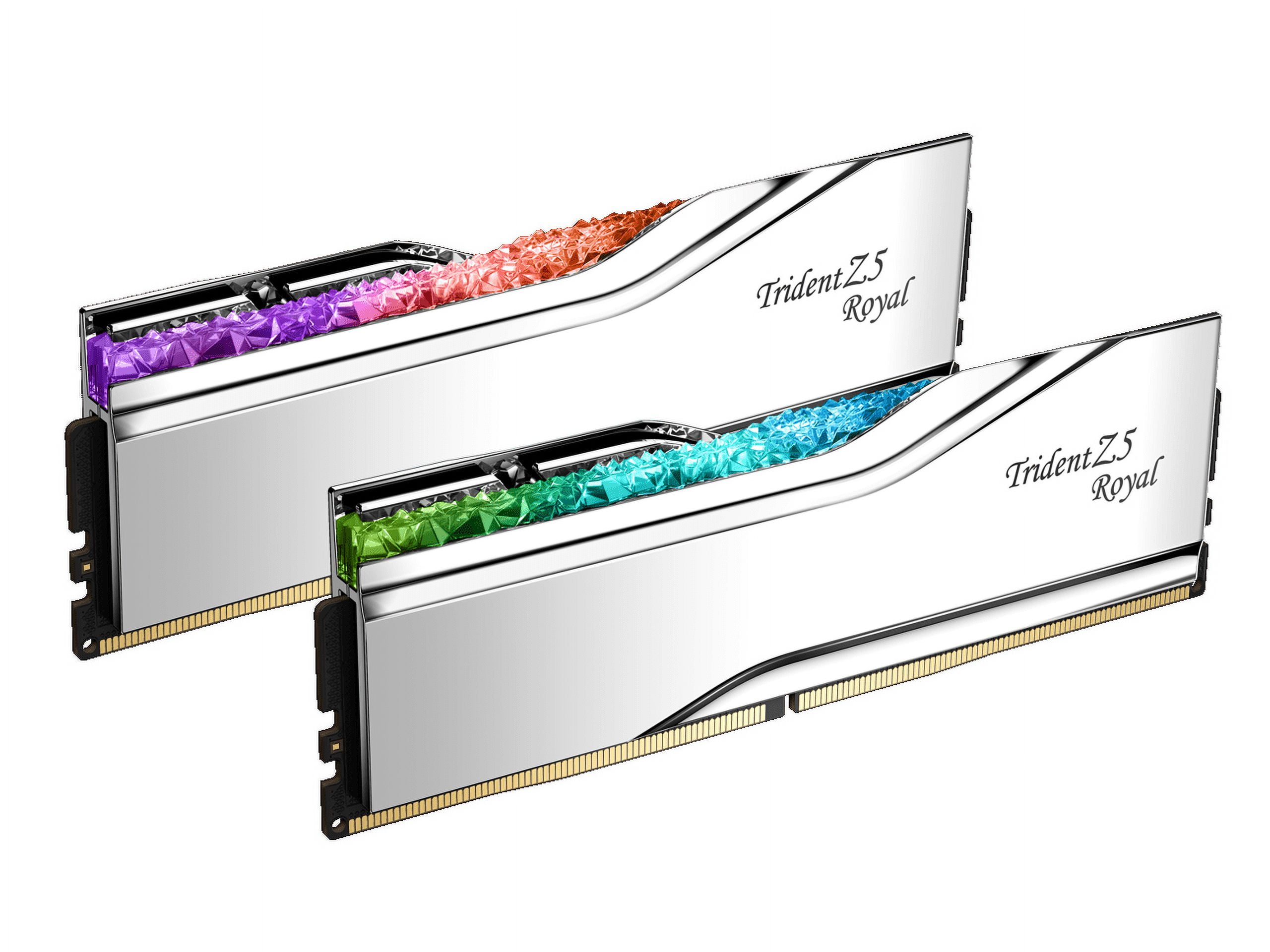 G.SKILL Trident Z Royal Series 48GB (2 x 24GB) 288-Pin PC RAM DDR5 6800 (PC5 54400) Desktop ...