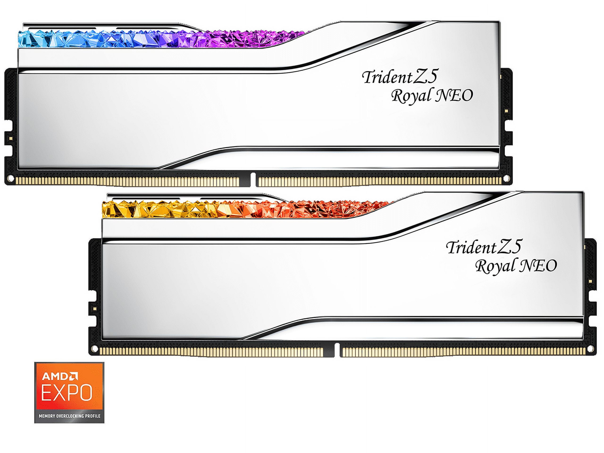 G.SKILL Trident Z5 Royal Neo Series 48GB (2 x 24GB) 288-Pin PC RAM DDR5 ...