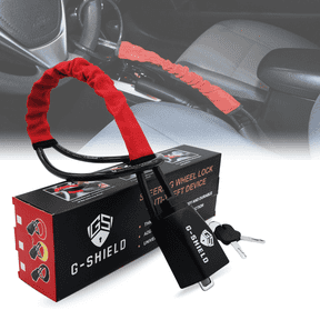 "FIRESHEL Anti-Theft Security Steering Lock, 5mm Steel Wire, Universal ...