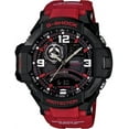 Casio G-Shock, Men's Watch, GA1000-4B Aviation, Black Dial Red Resin ...