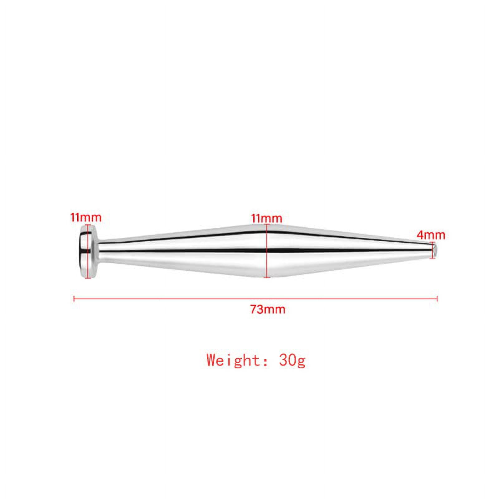 G Spot Adult Sex Toy Stainless Steel Polished Metal Urethra Blocking ...