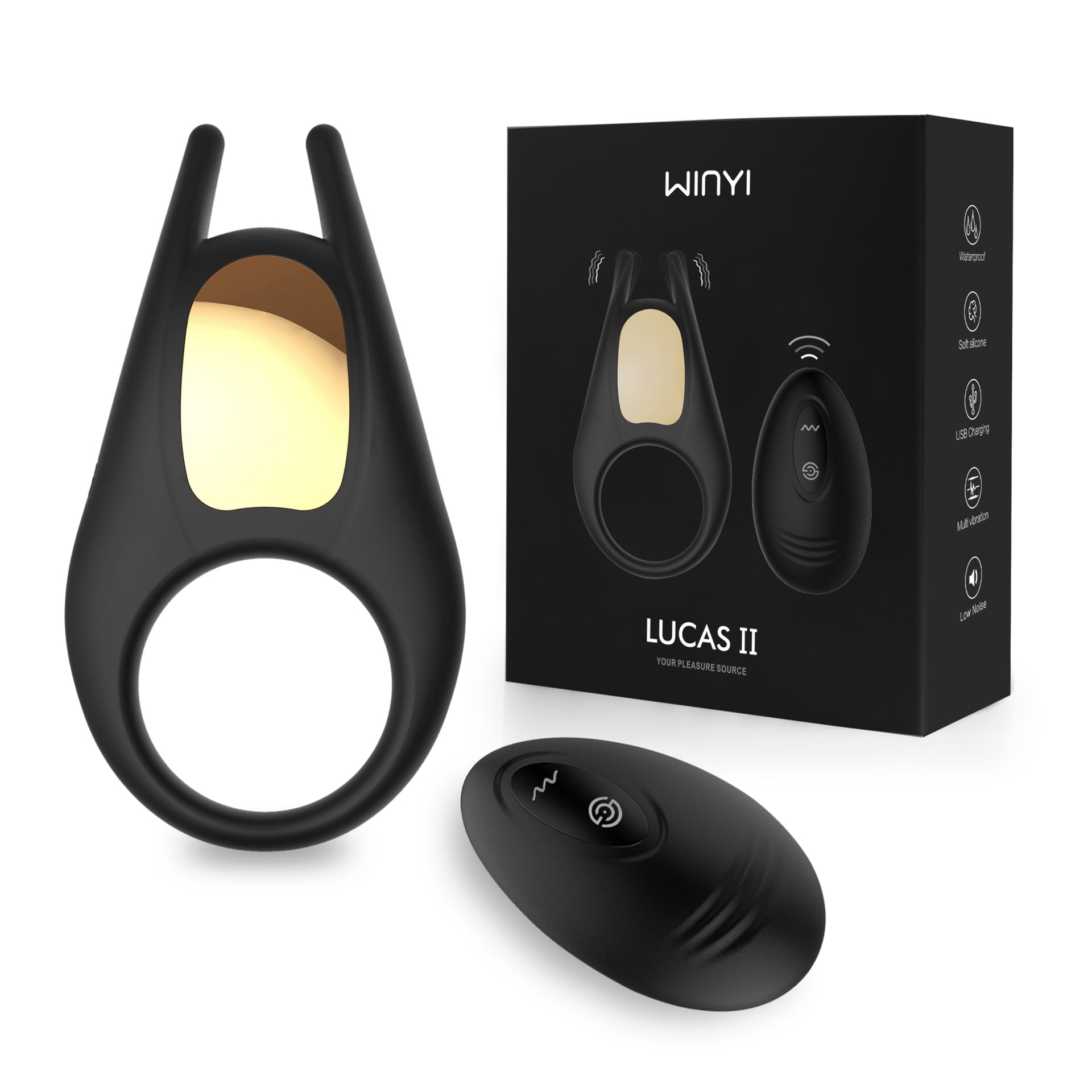 G Spot Female Orgasm Vibrator For Adult Couples 10 Different Usage Delay Rings