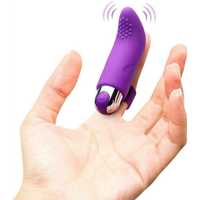 G Spot Finger Massager 10 Vibration Modes Rechargeable Multispeed