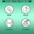 G Spot Green Sex Toy Clitoral Vibrator The Dildo Clitoral Stimulator Has 9 Vibration Modes
