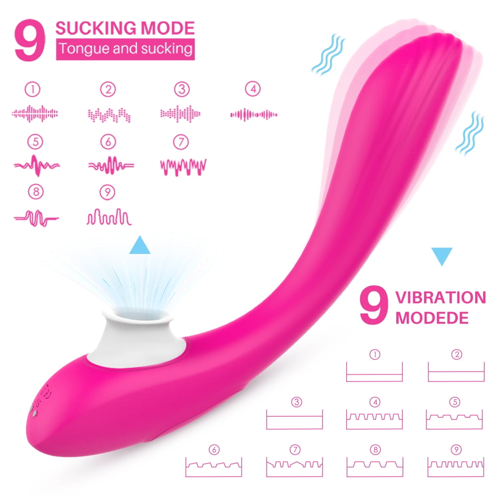 G Spot Sexual Nipple Stimulator 9 Sucking 9 Vibration Modes Sex Toy