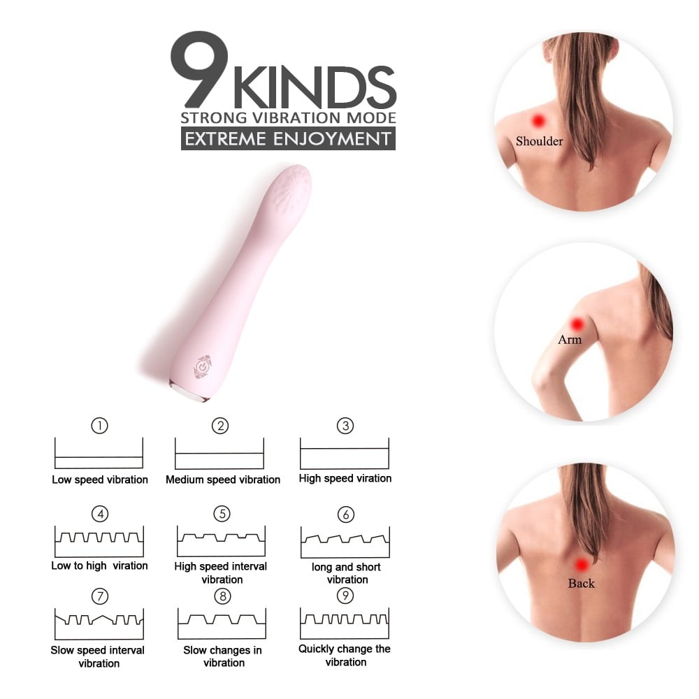 G Spot Vibrator For Women Finger Vibrator Sex Stimulator With 9