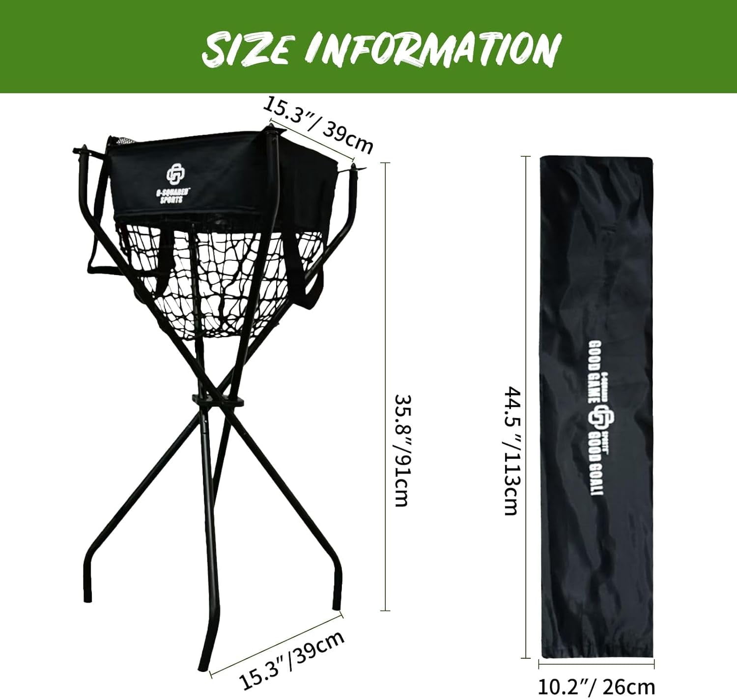 G-Squared Heavy Duty Ball Caddy Cart | Portable Storage for 100 ...