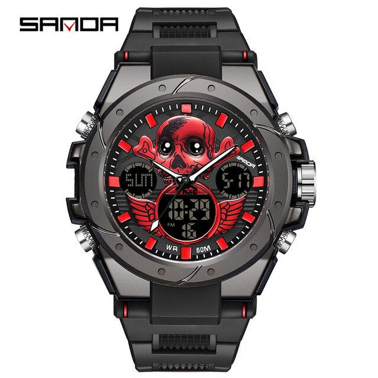 G Style Military Watches For Shock Men Fashion Skull Clock Electronic ...
