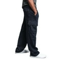 G-Style USA Men's Heavyweight Fleece Cargo Sweatpants, Relaxed Fit, Up ...