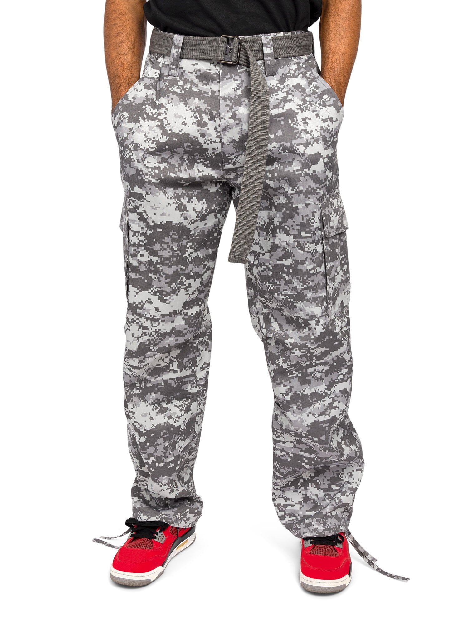 G-Style USA Men's Relaxed Straight Fit Work Cargo Pants 6CP01 - Digital ...
