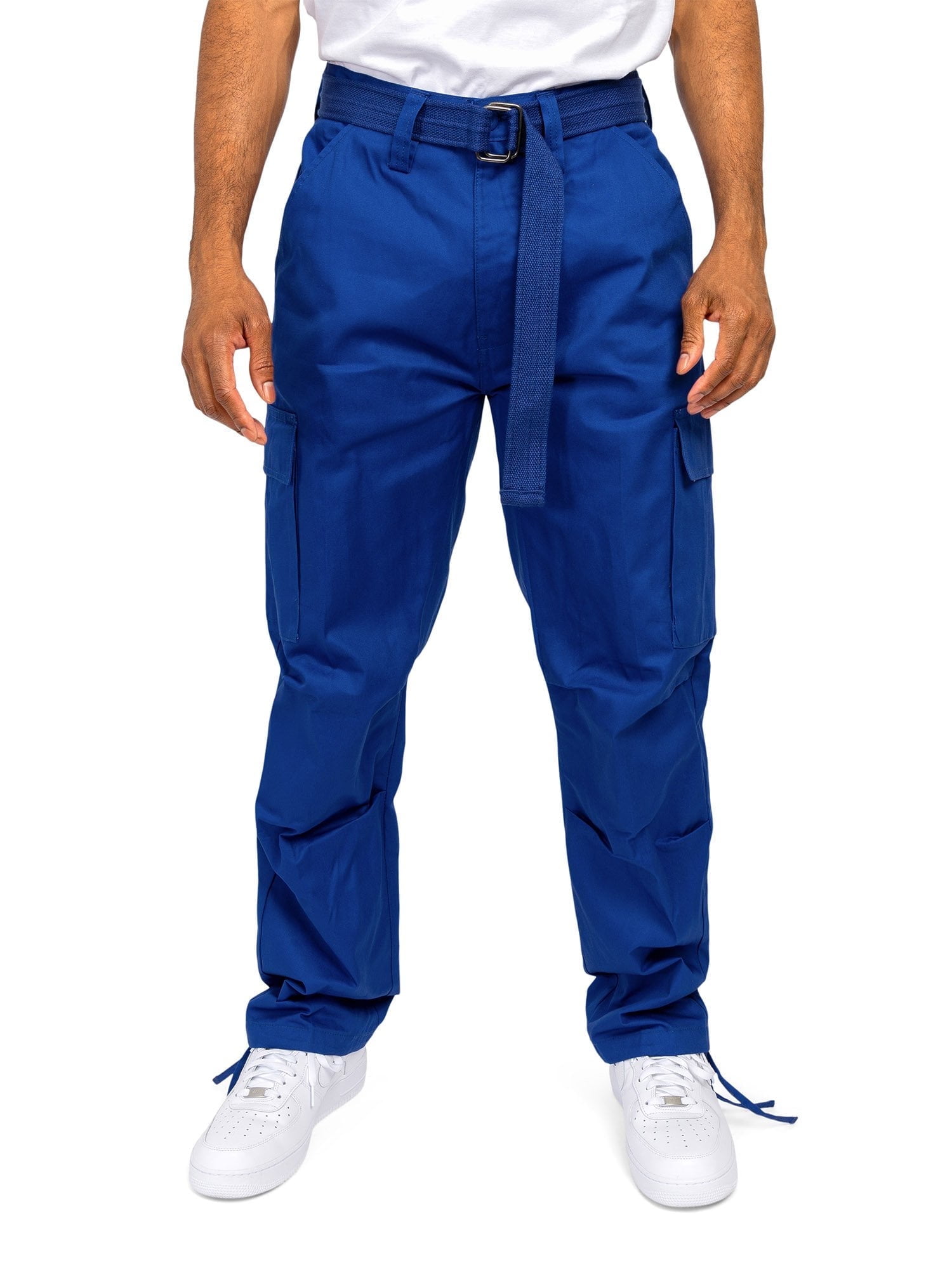 G-Style USA Men's Relaxed Straight Fit Work Cargo Pants 6CP01 - Royal ...