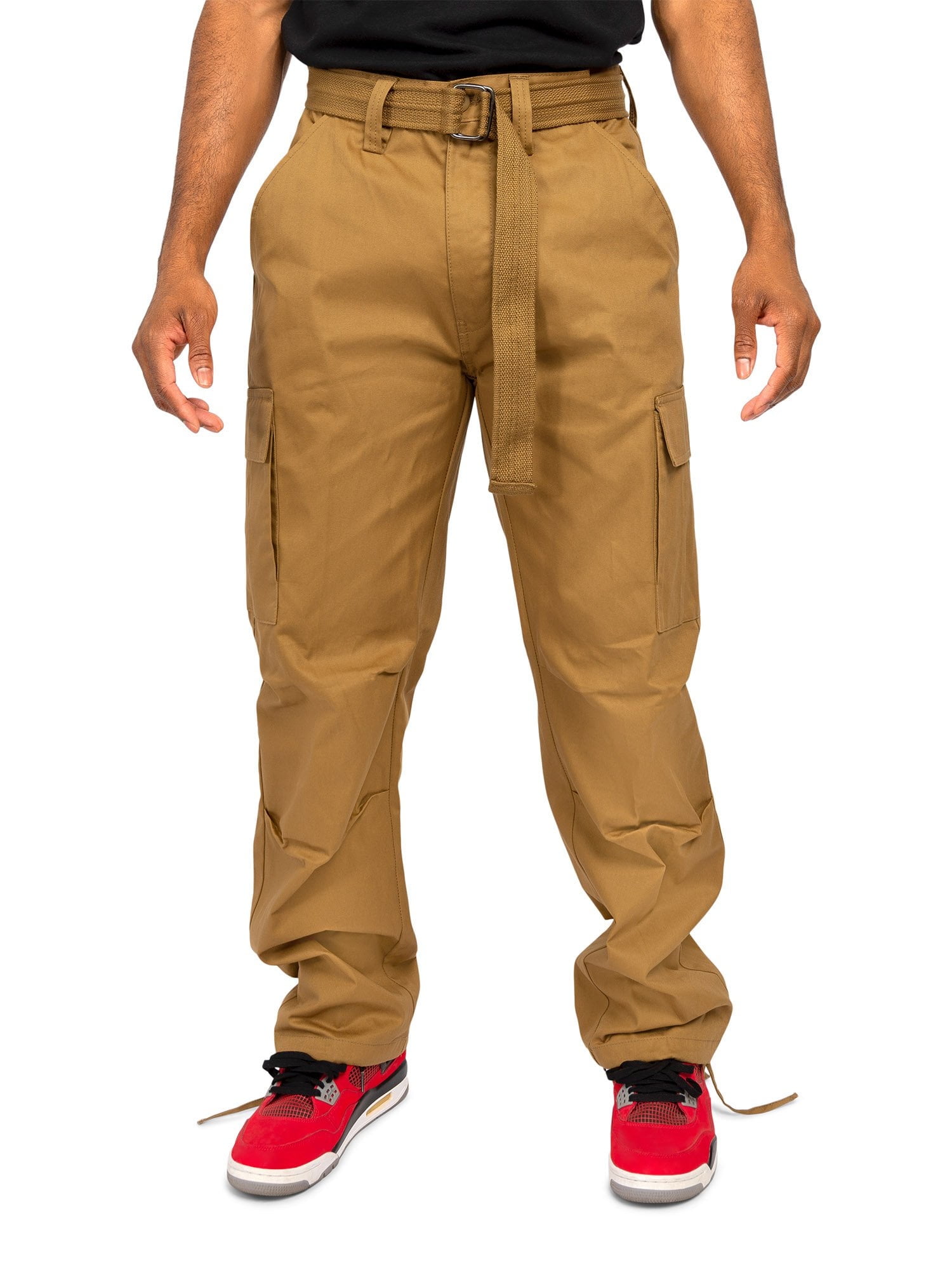 G-Style USA Men's Relaxed Straight Fit Work Cargo Pants 6CP01 - Timber - 42/34 - Walmart.com