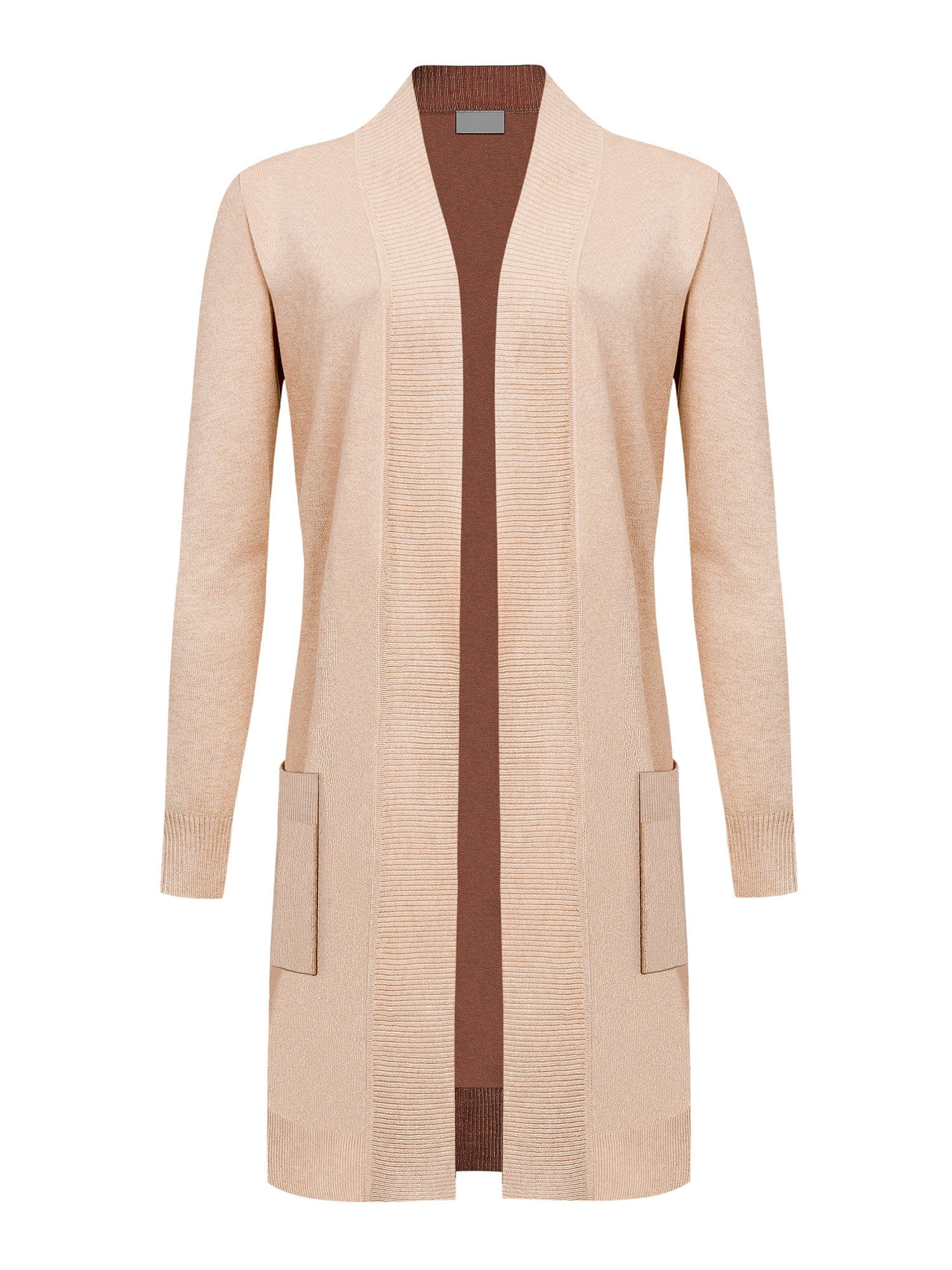 G-Style USA Women's Casual Viscose Knit Open Front Long-Line Cardigan ...