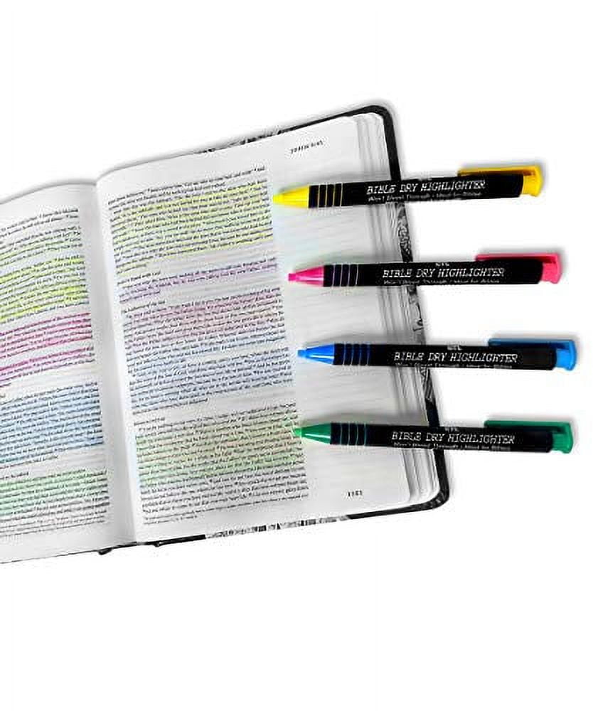G.T. Luscombe Company, Inc. Bible Dry Highlighting Kit | No Bleed Eco ...