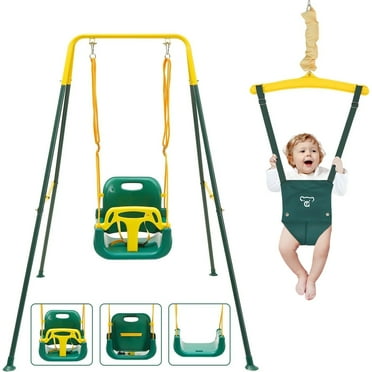 G TALECO GEAR 2 in 1 Baby Swing Outdoor, Baby Jumpers and Bouncers ...